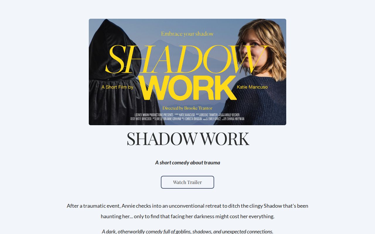 Shadow Work Short Film